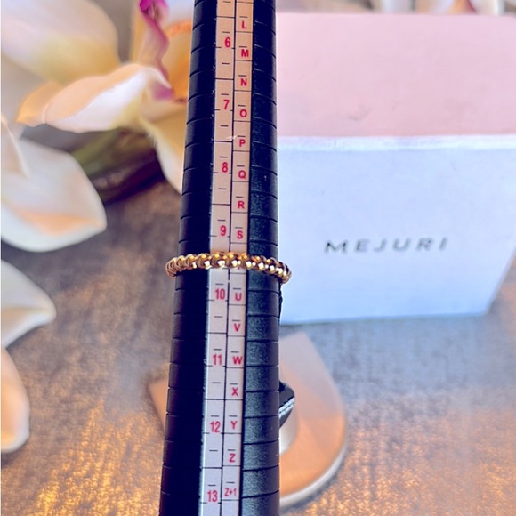 Mejuri | Jewelry | Mejuri Sterling Silver With Gold Overlay Stackable ...